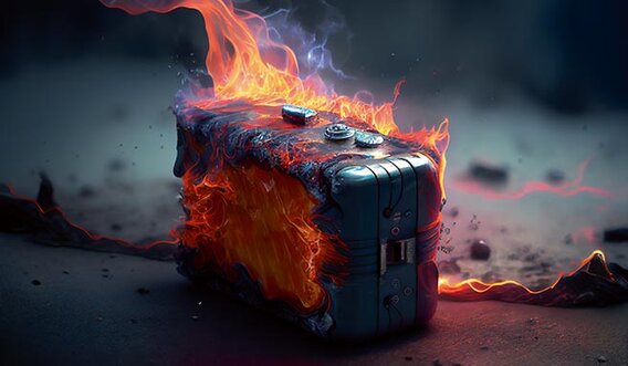 Container for lithium-ion batteries | Safe. Flexible. RETRON // RETRON