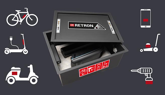 Lithium-Ionen-Akkus - Sichere Lösungen für Zuhause | RETRON // RETRON